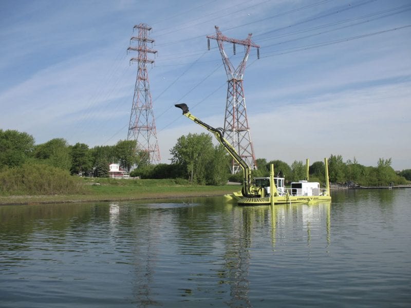 AE600 AMPHIBEX | Amphibious Dredgers | 1 800-830-9080